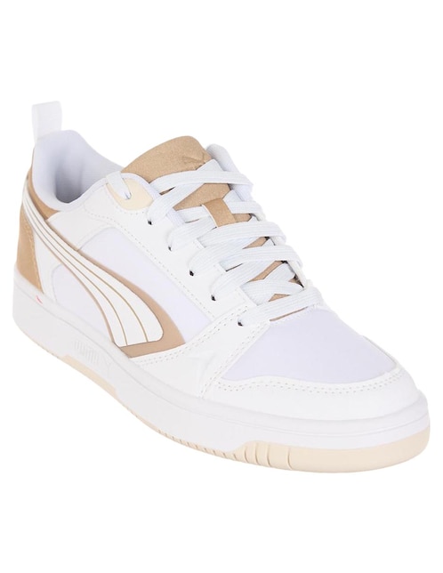 Tenis Puma Rebound v6 Low Aqua Metallics Wns para mujer 1